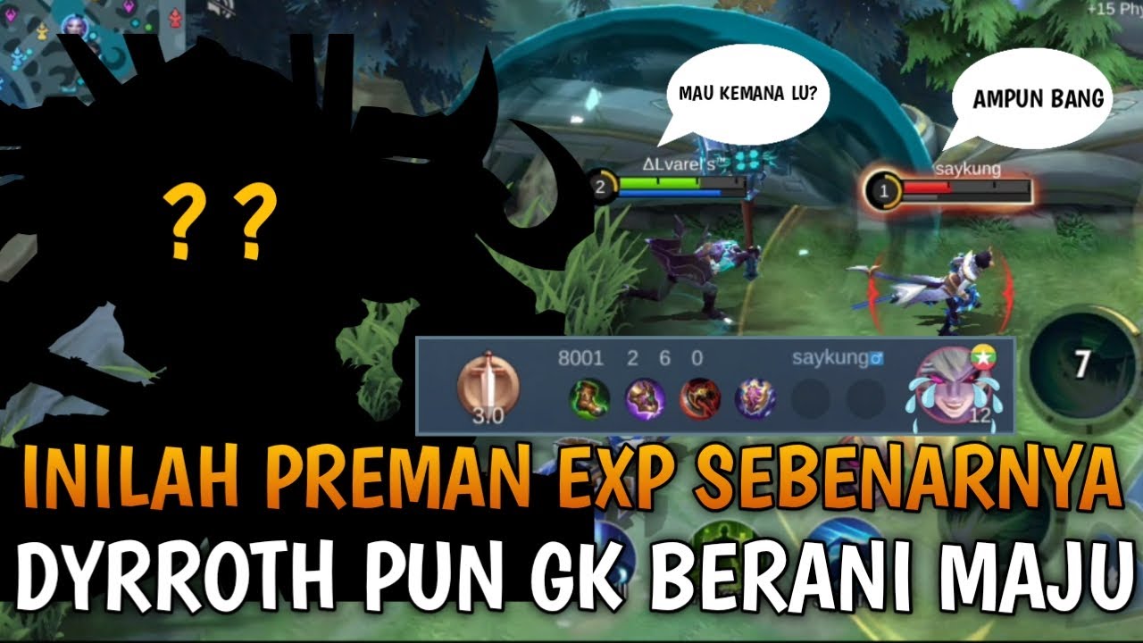HERO INILAH MENJADI PREMAN EXP || BUILD EMBLEM & ITEM TERIZLA TERBARU ...