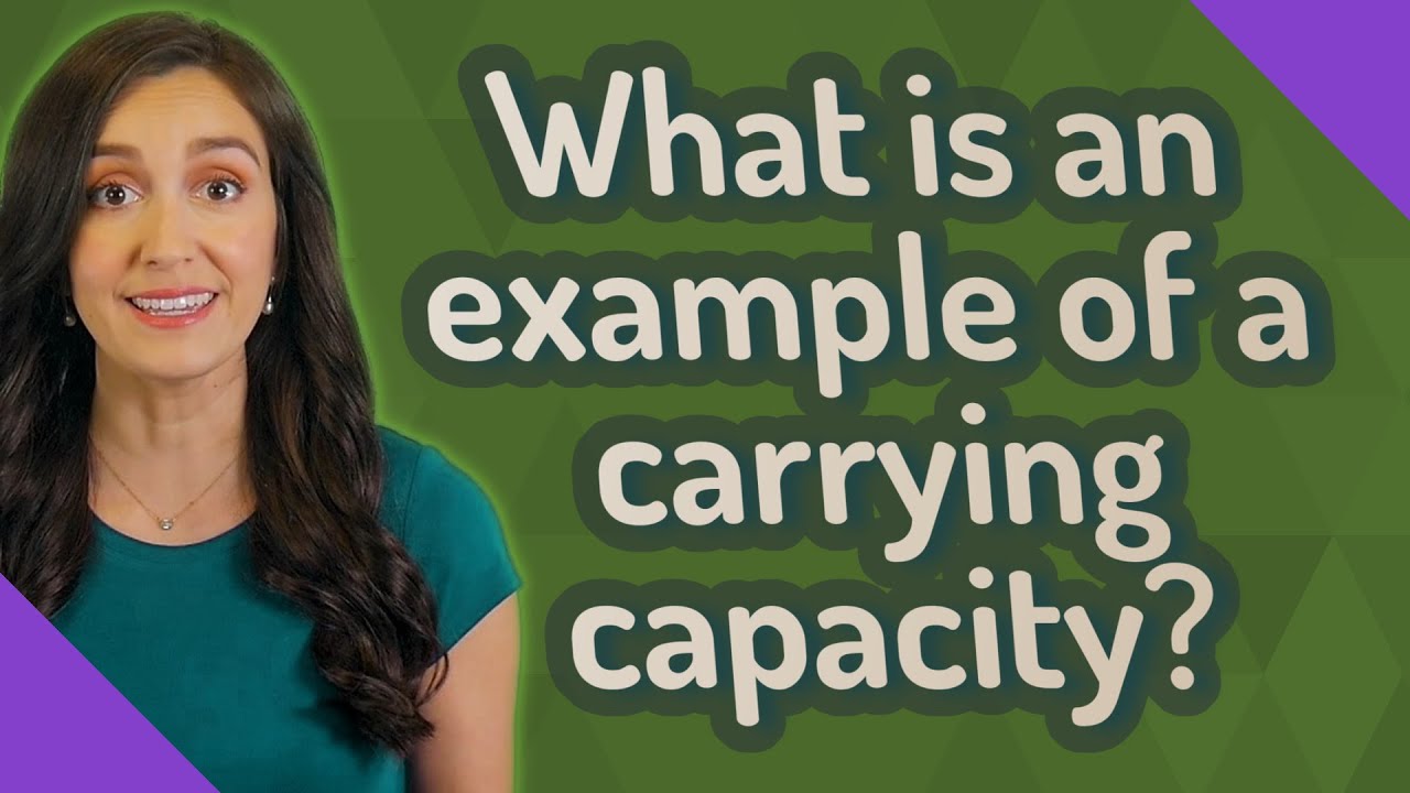 What is an example of a carrying capacity? - YouTube
