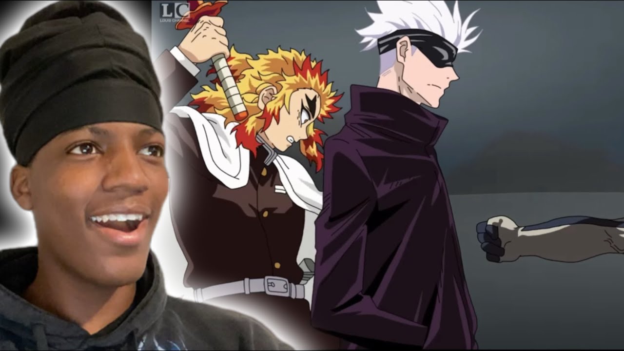 Gojo saves Rengoku (FAN ANIMATION) - YouTube