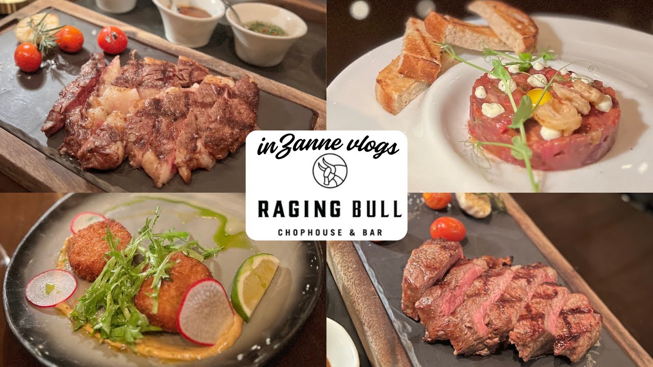 RAGING BULL CHOPHOUSE | BEST STEAK IN BGC + BEEF TARTARE - YouTube