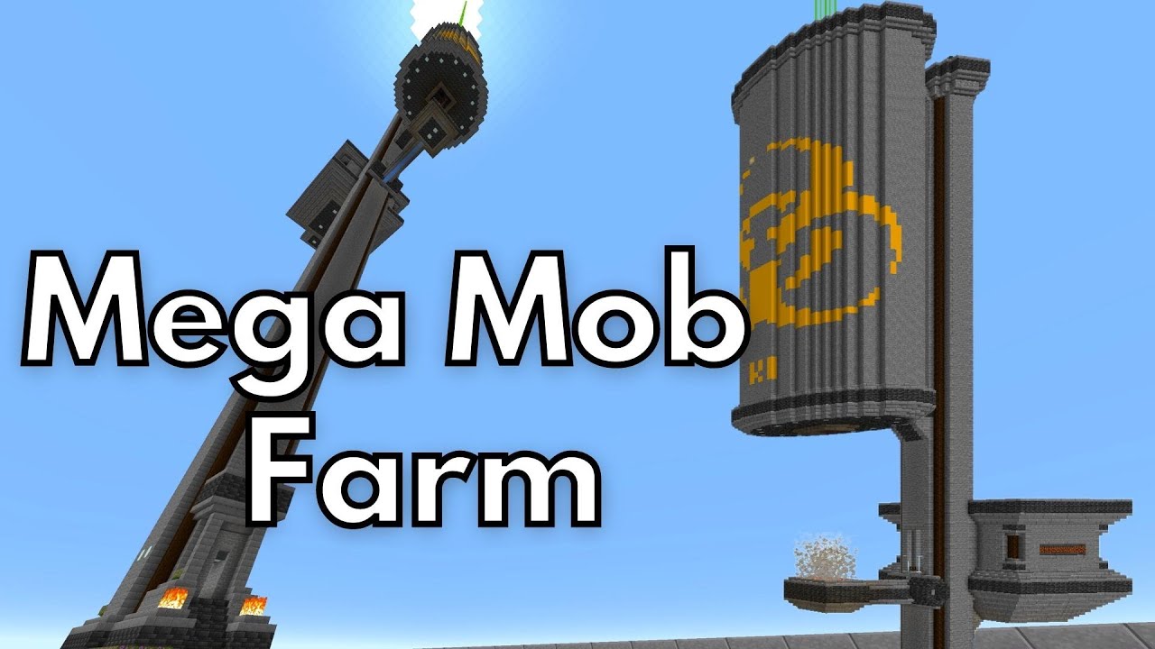 Minecraft Tutorial | Mega Mob Farm 1.18.2 | Bedrock Edition & Java ...