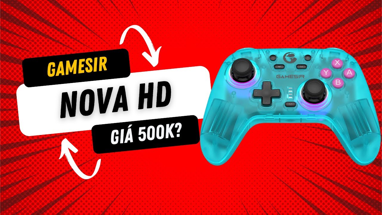 Mở Hộp Và Đánh Giá Gamesir Nova HD - YouTube