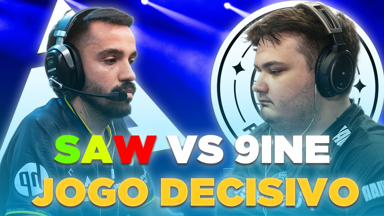 JOGO DE QUALIFICAÇÃO PARA O MAJOR | SAW VS 9INE - YouTube