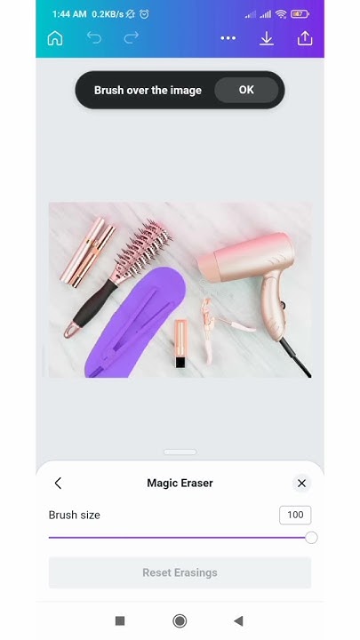 how to remove object from photo in canva | Remove object in canva easy #canva #canvafree - YouTube