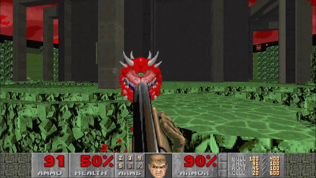 DOOM II - Sunder - MAP 01 (Python) - UV-Max in 12:04 - YouTube