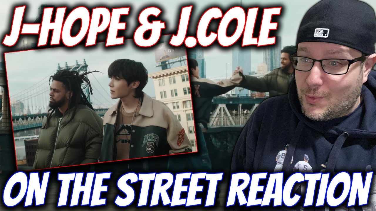 FIRST TIME HEARING 'ON THE STREET' BY J-HOPE & J.COLE! - YouTube