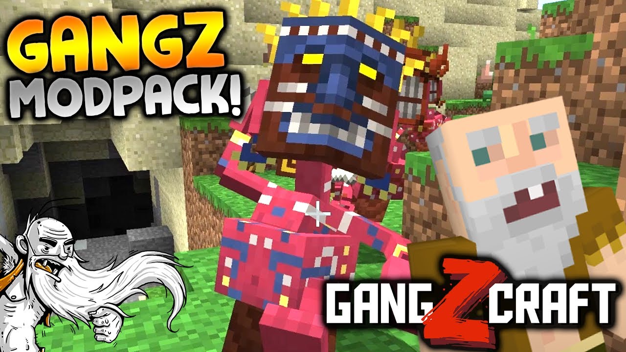 GangZcraft Modded Minecraft Ep01 - "YES IT'S REALLY HAPPENING ...