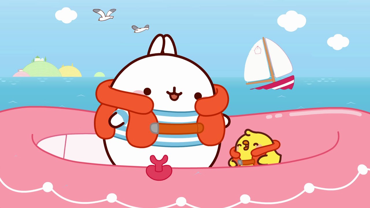 The Castaways | Molang Español | Dibujos animados para Niños ...