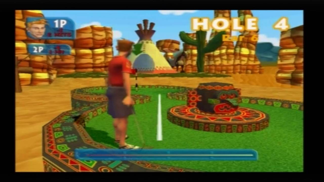 Crazy Golf World Tour PS2 Multiplayer Gameplay - YouTube
