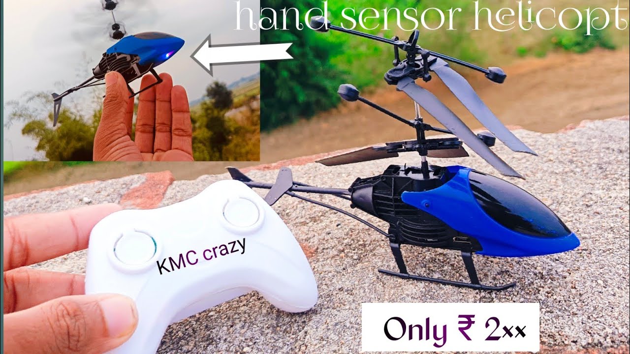 Helicopter | remote control helicopter unboxing || hand sensor ...