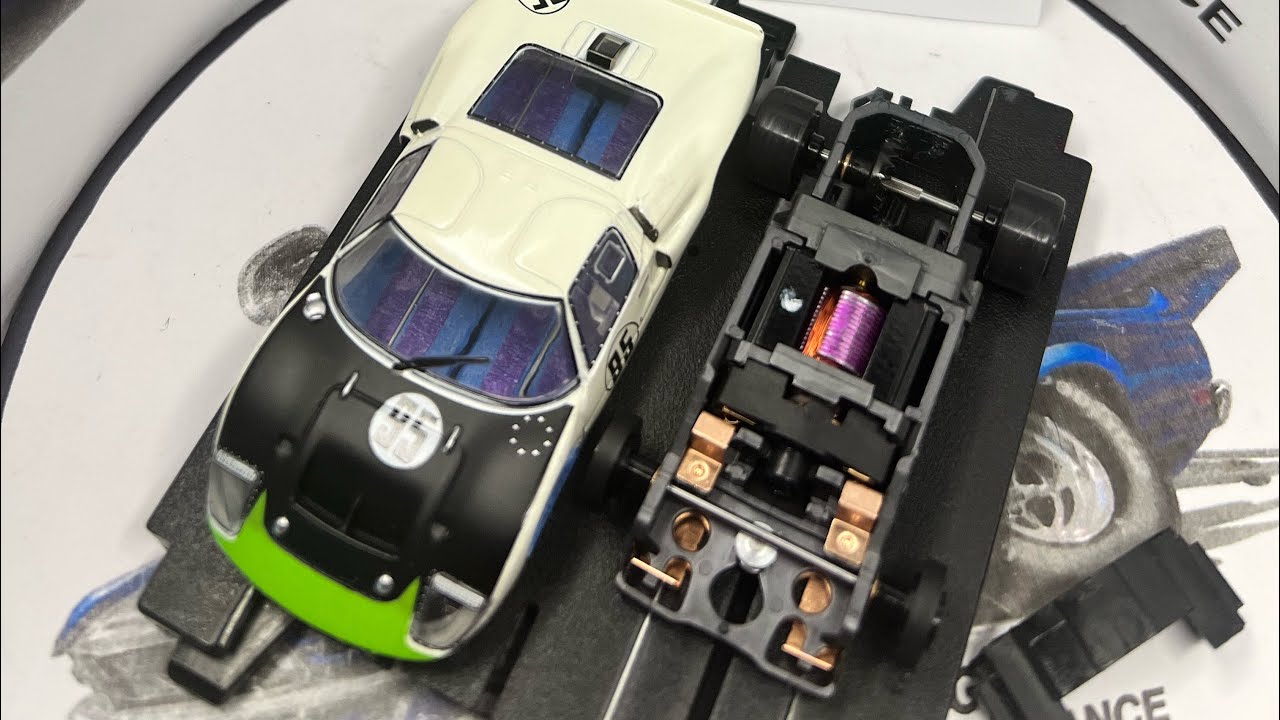 Viper V1 chassis build for AFX Race-masters GT 40 body - YouTube