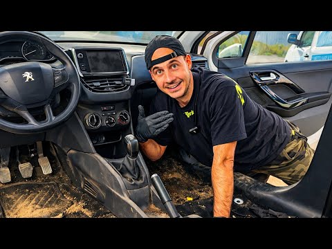 DÉFI IMPOSSIBLE ? Nettoyer une voiture TRÈS sale en 3 heures