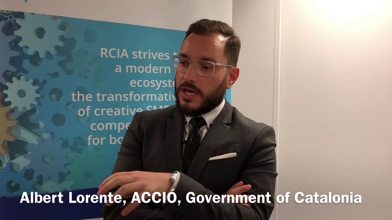 RCIA Barcelona 2017, Albert Lorente, ACCIÓ, Government of Catalonia ...