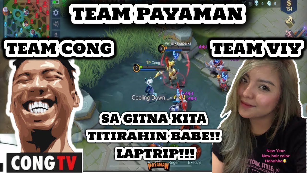 CONG TV VS VIY MOBILE LEGENDS CUSTOM GAME - YouTube