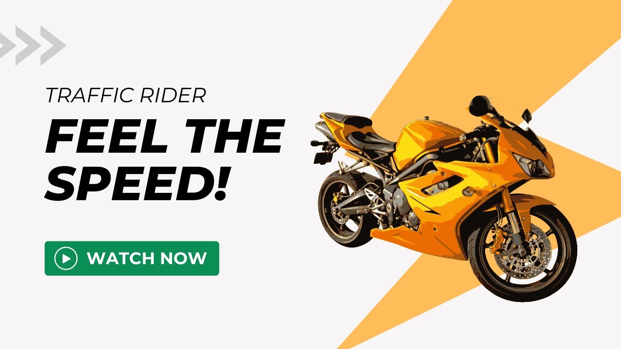 Traffic rider! Feel the speed! Motorbike 21! - YouTube