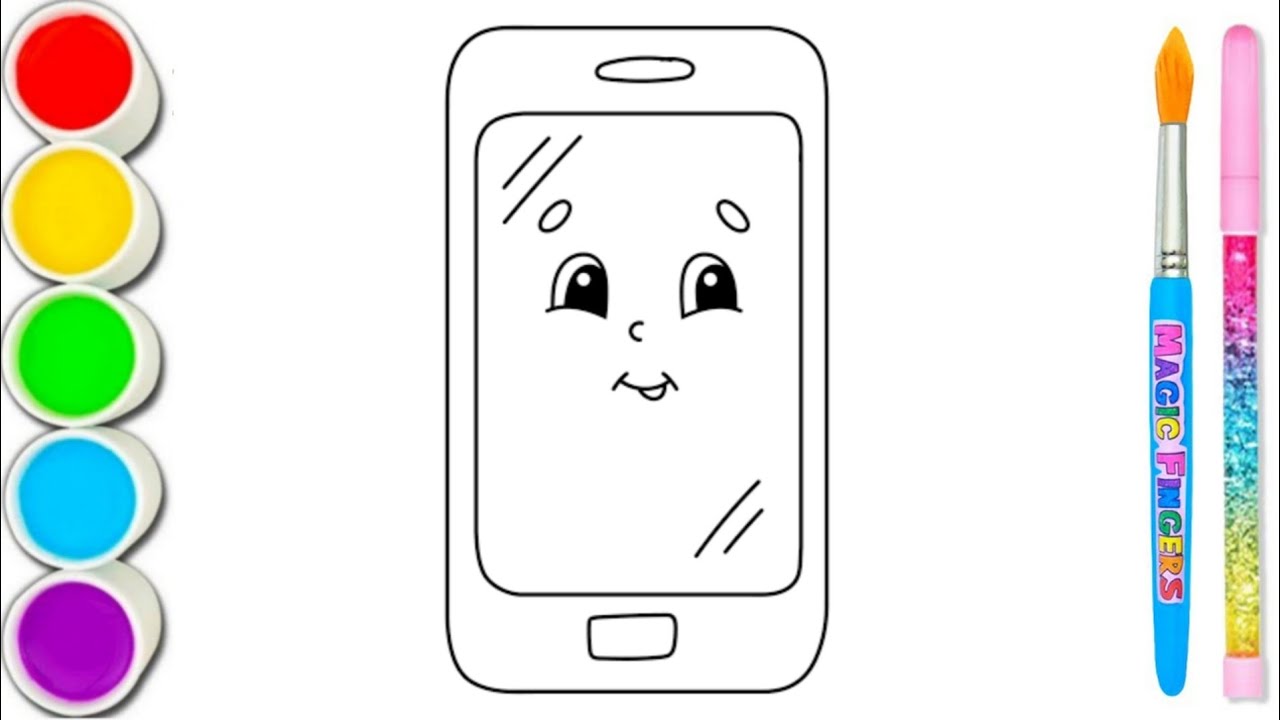 IPhone Drawing, Painting and Coloring for kids and toddlers | Draw ...