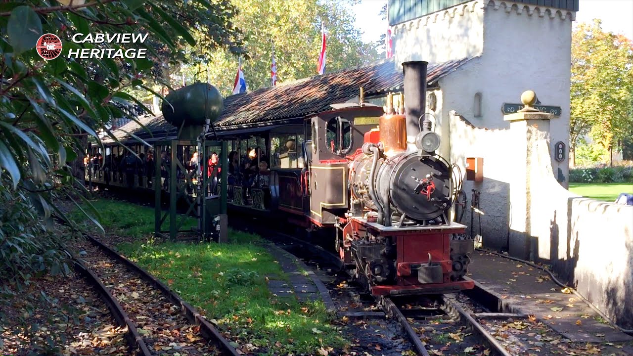 🇩🇪 Cab Ride 1908: Efteling Theme Park Steam Train 11/10/2018 - YouTube