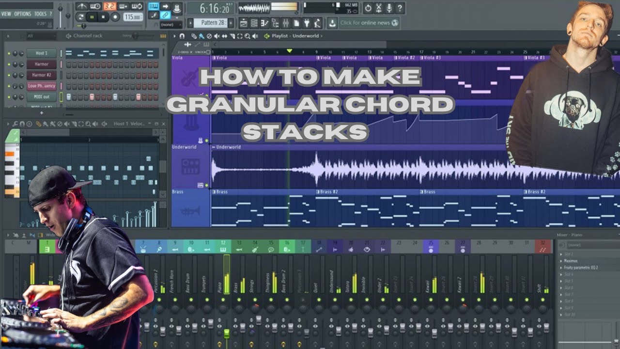 HOW TO MAKE GRANULAR CHORD STACKS (LIKE SEVEN LIONS, ILLENIUM, SAID THE SKY) [FL STUDIO TUTORIAL ...