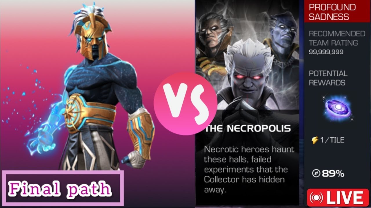 Necropolis Final path part 1 Run in low cost #marvel# ...