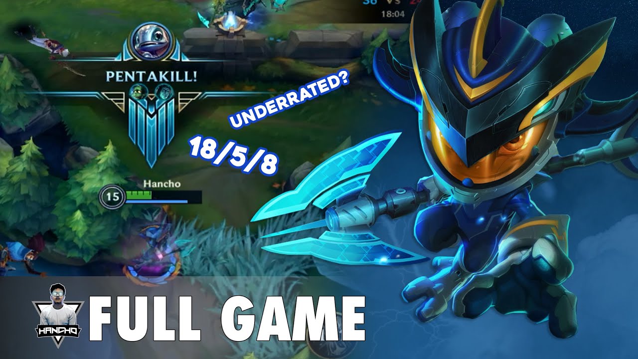 EMERALD FIZZ PENTAKILL! | Wild Rift Full Game | Hancho TV - YouTube