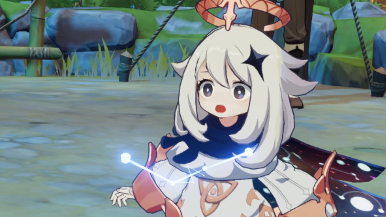 PAIMON SHOCKED XD - YouTube