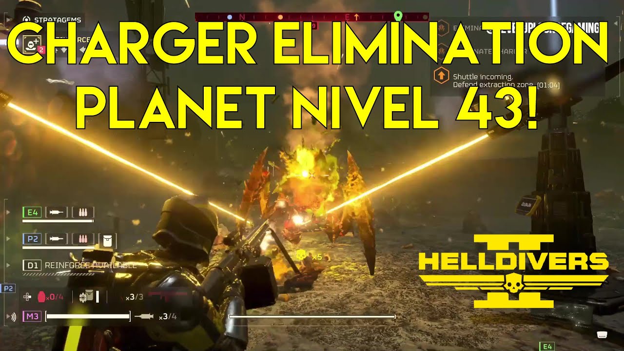 Helldivers 2 PS5 Gameplay: Aggressive Nivel 43 Mission - Eliminate ...