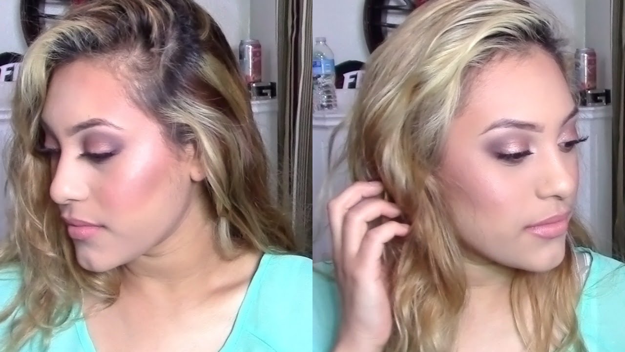 Full Face Prom Makeup Tutorial | adi_tooshort - YouTube