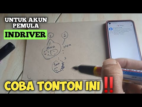 CARA TERAPI AKUN INDRIVER PEMULA | GAMBARAN SISTEM INDRIVER PRIORITAS ...