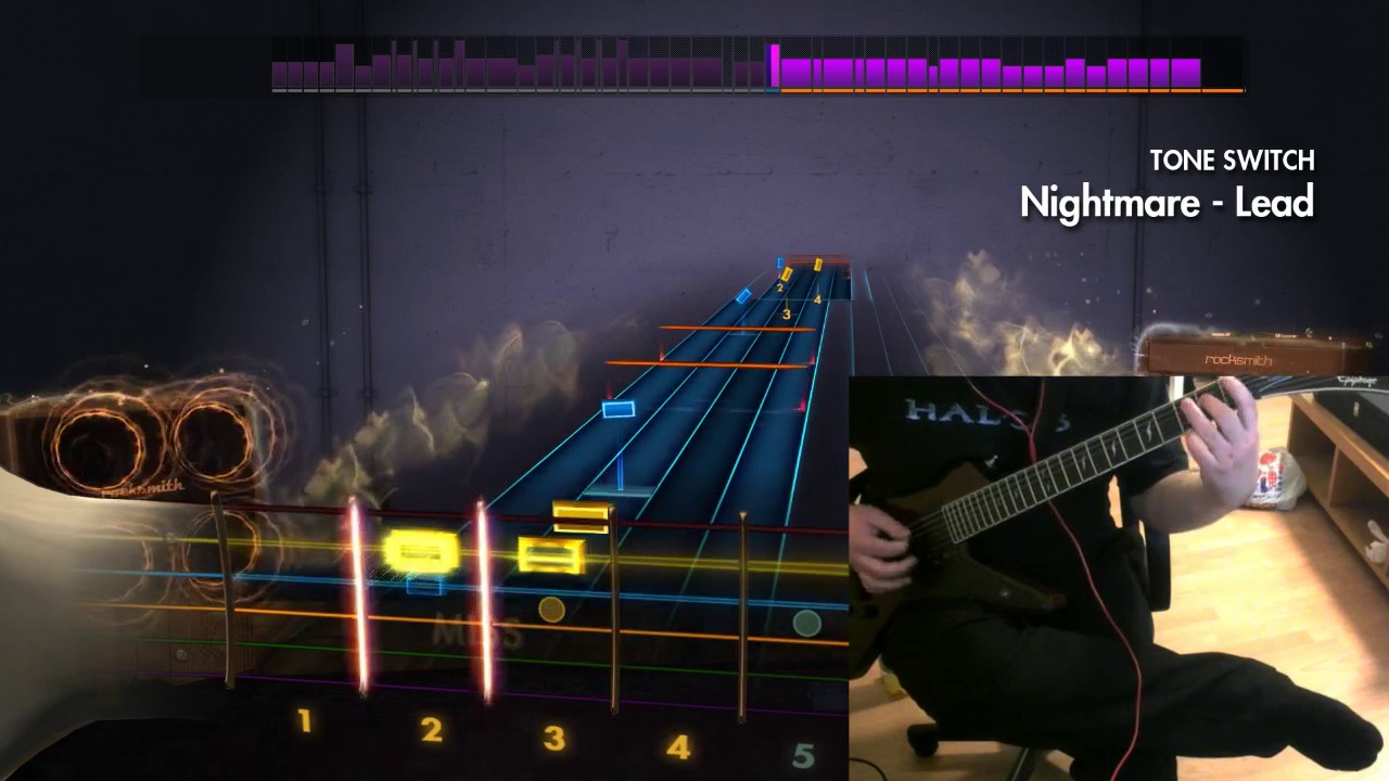 Avenged Sevenfold - Nightmare (Rocksmith Cover, Rhythm Guitar) - YouTube
