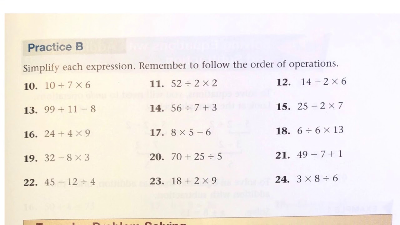 Basic Math 18.3 - YouTube