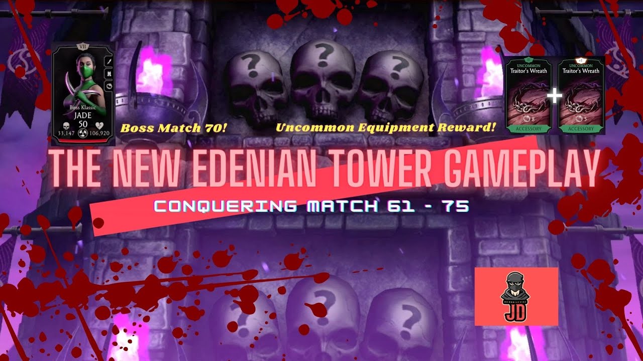 Mk Mobile New Edenian Tower Gameplay Match 61 75 Boss Klassic