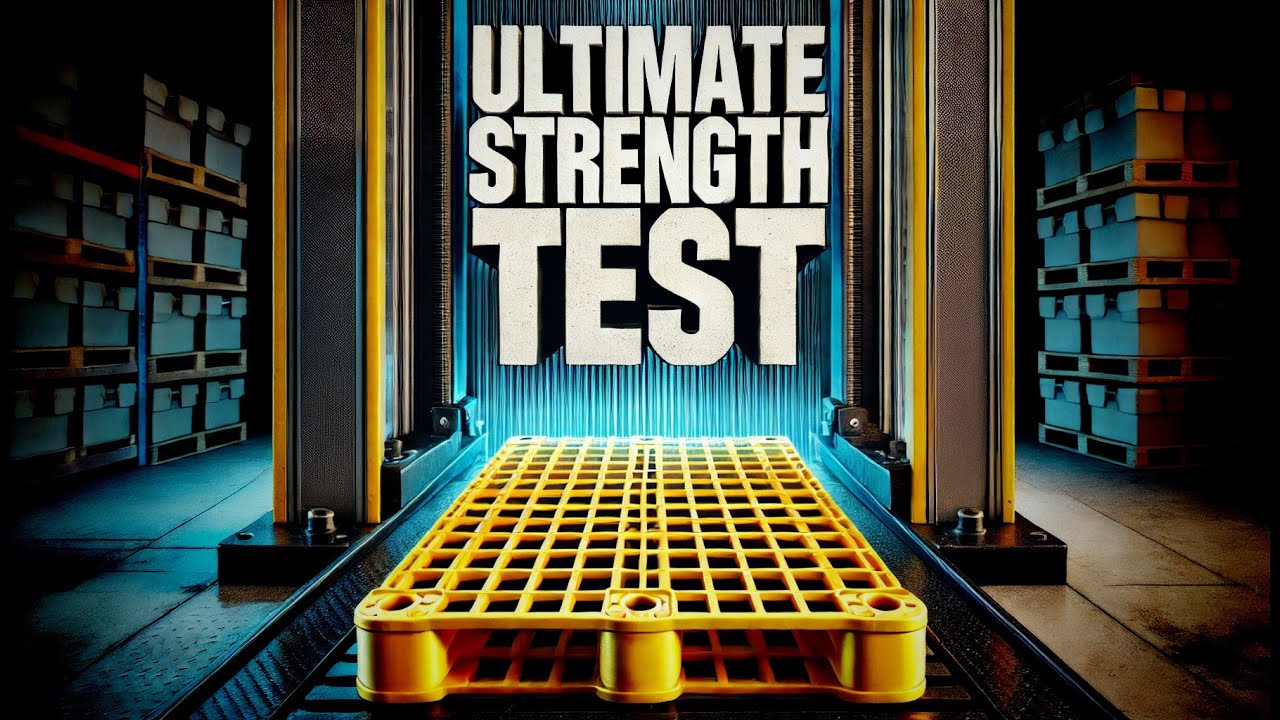 Ultimate Strength Test: How Vantage Plastics Pallets Hold Up! - YouTube
