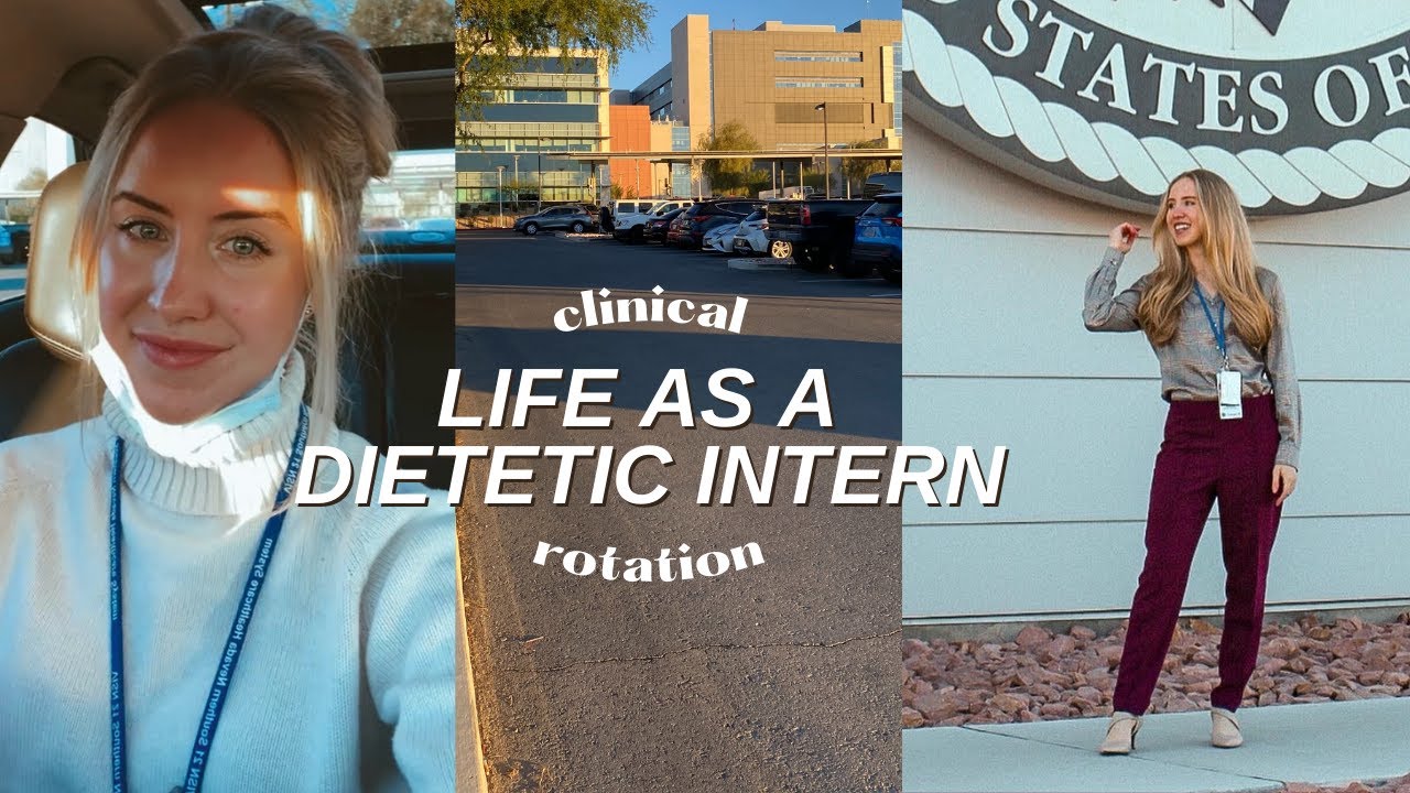 DAY IN THE LIFE of a DIETETIC INTERN 🏥| Clinical Rotation, Schedule, Q ...
