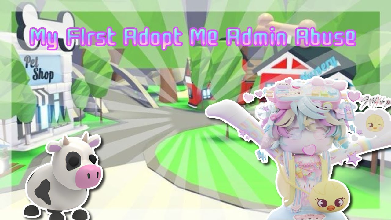 My First Adopt Me Admin Abuse Event #adoptme #roblox - YouTube