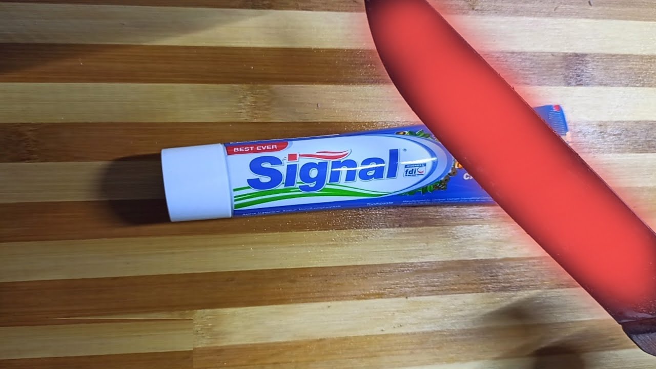The Hot Knife Experience:🆚 Signal, Soap, Fiber, Pen, Plastic Ball ...