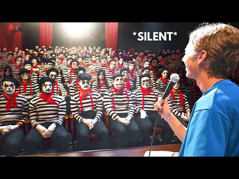I Brought Silent Mimes To A Comedy Show!