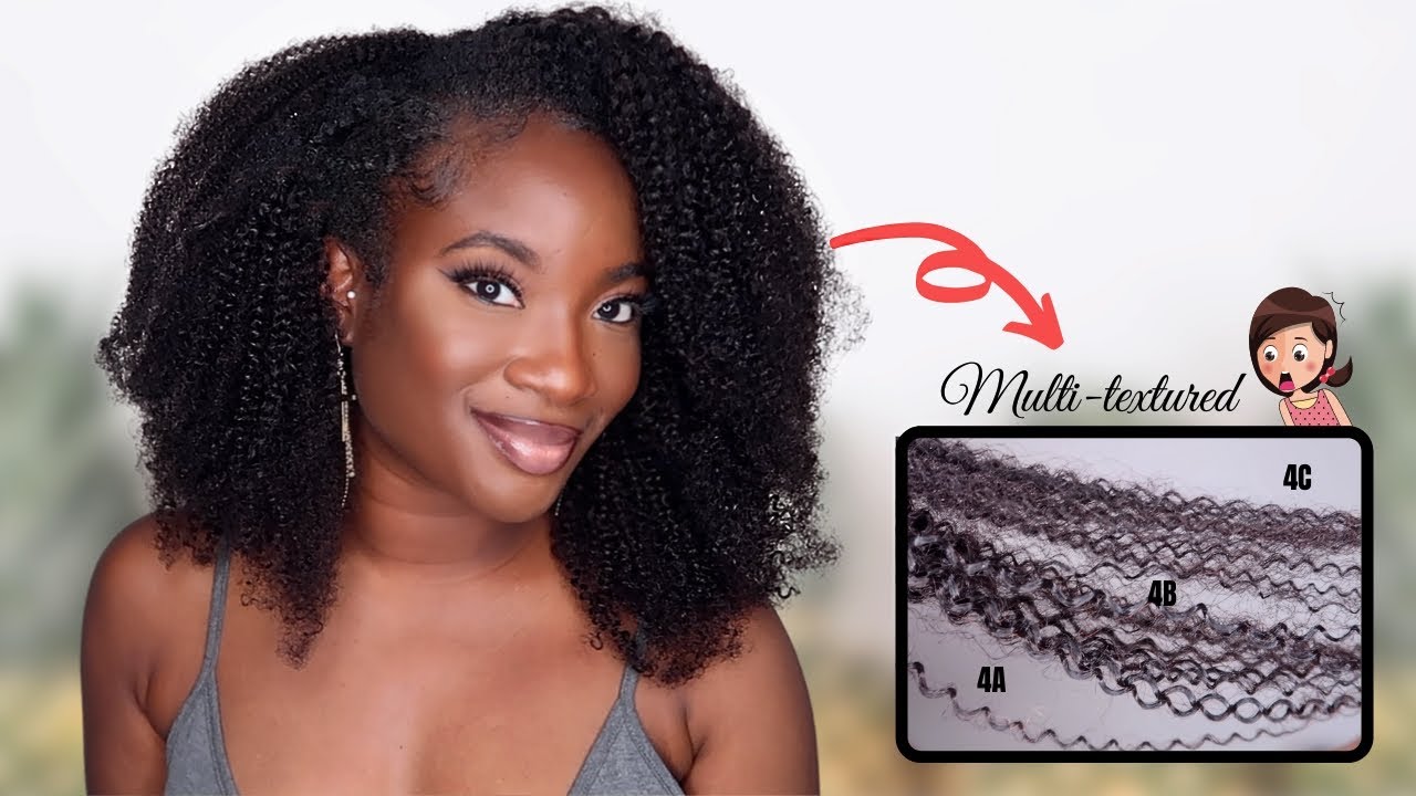 OMG FINALLY😭😱!! HOW TO BLEND MULTI-TEXTURED 4A/4B/4C CLIP-INS ON ...