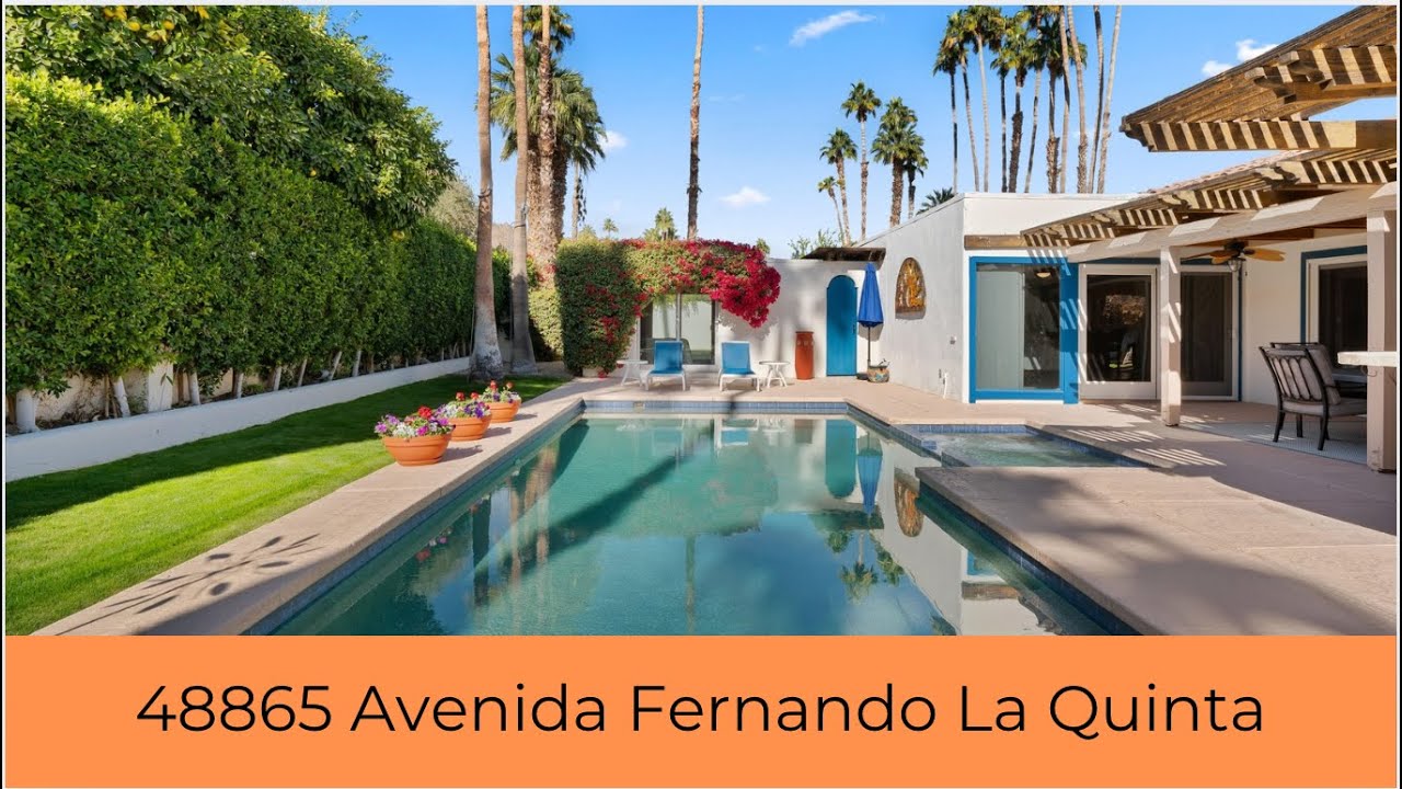 Gorgeous Spanish Style Home in La Quinta - YouTube