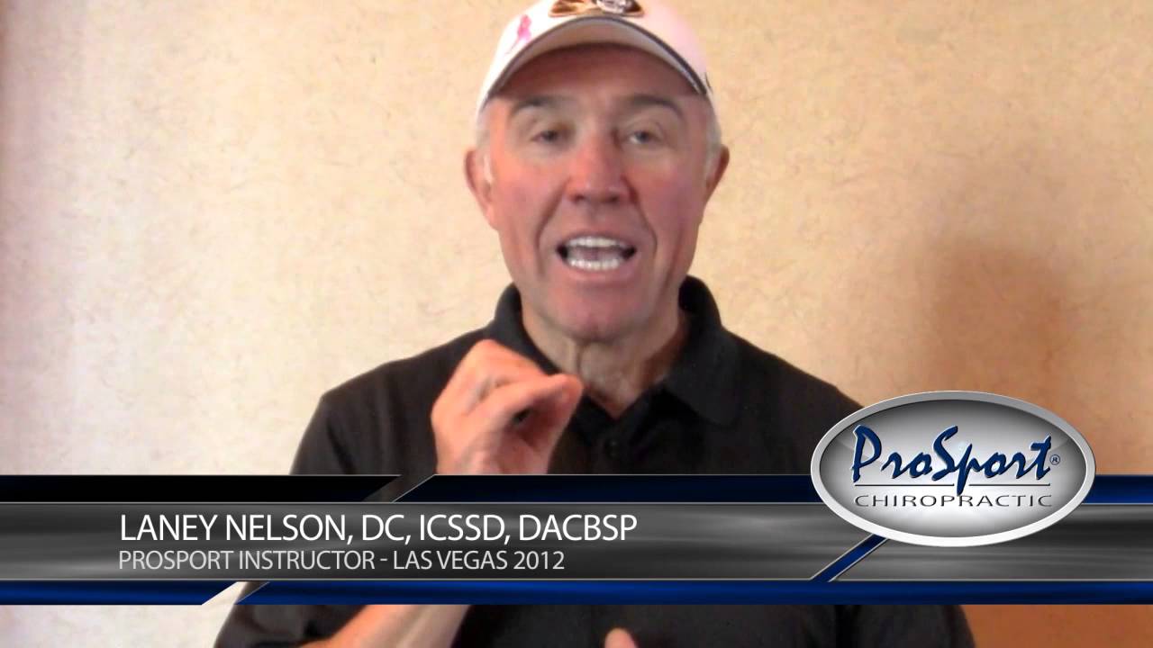 ProSport Chiropractic 2012 Las Vegas Seminar Laney Nelson - YouTube