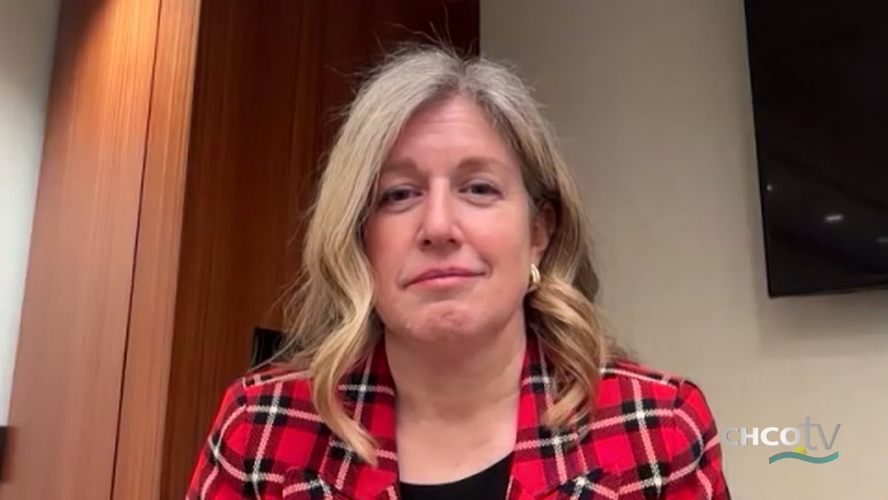 Susan Holt answers journalists' questions during Washington, D.C. trip ...