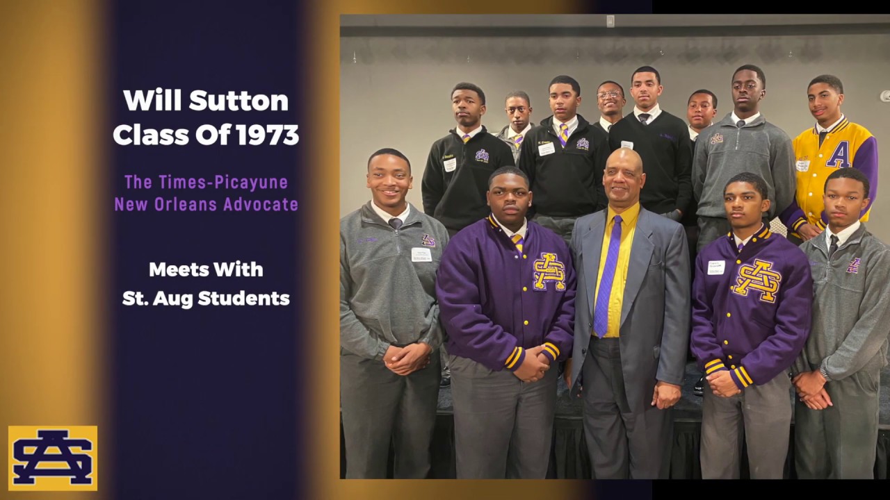 Will Sutton (Class Of 73) Speaks About St. Aug - YouTube