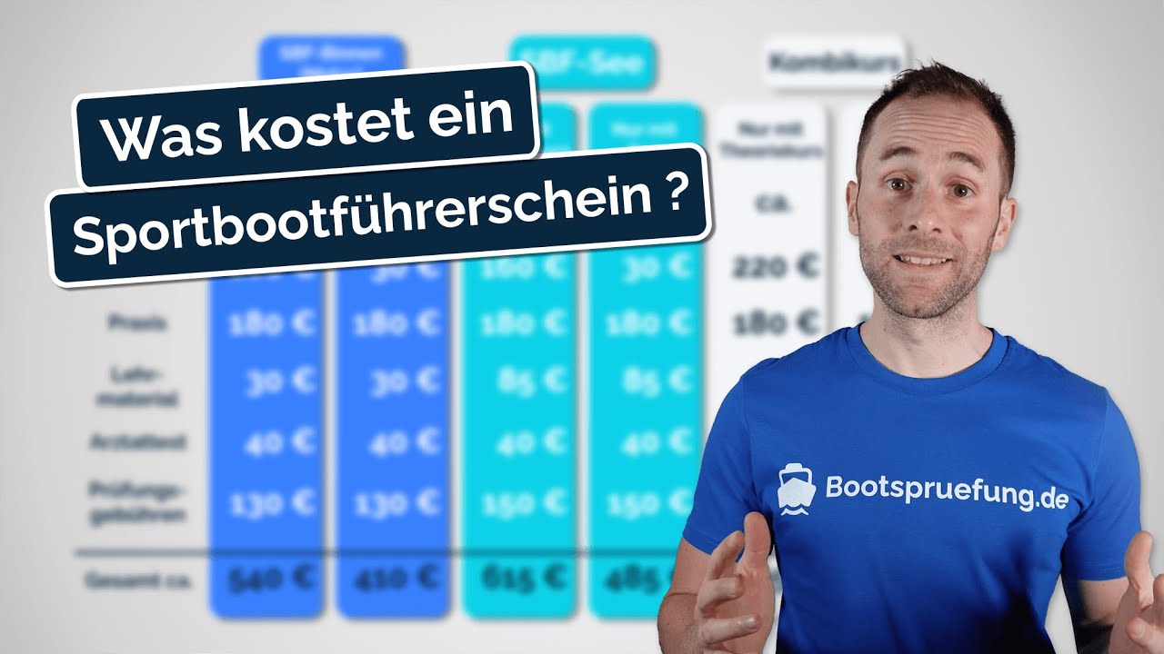 Wie Viel Kostet Ein Bootsführerschein