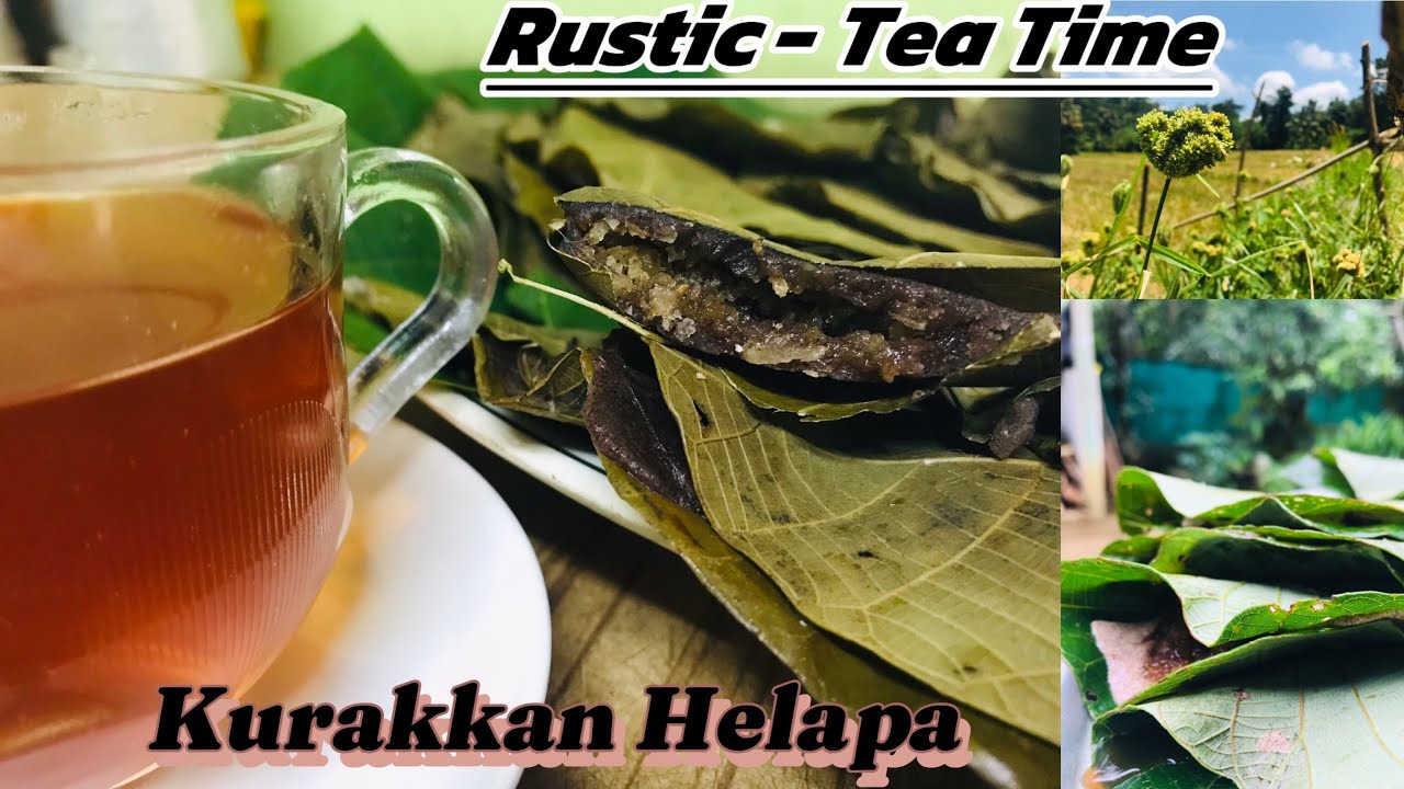 Rustic Tea Time | Southern Style Coconut Stuffed Kurahan Helapa - YouTube