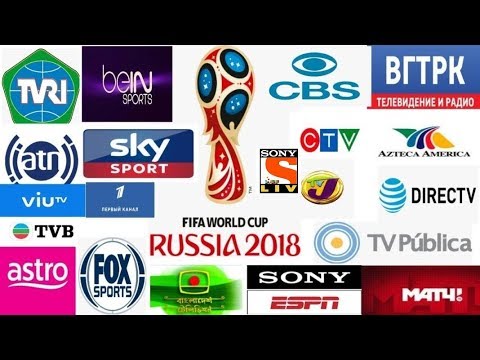 Fifa World Cup 2018 Live TV Channels of All Countries