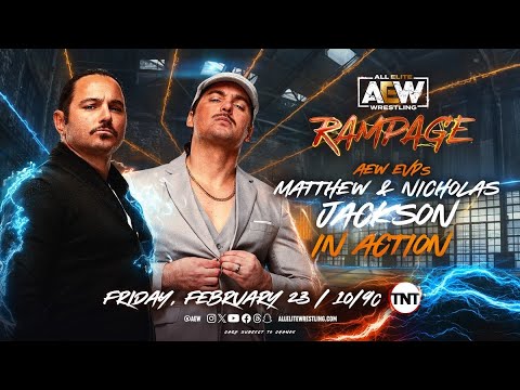WWE 2K23 AEW EVPs Matthew & Nicholas Jackson In Action | AEW Rampage 2 ...