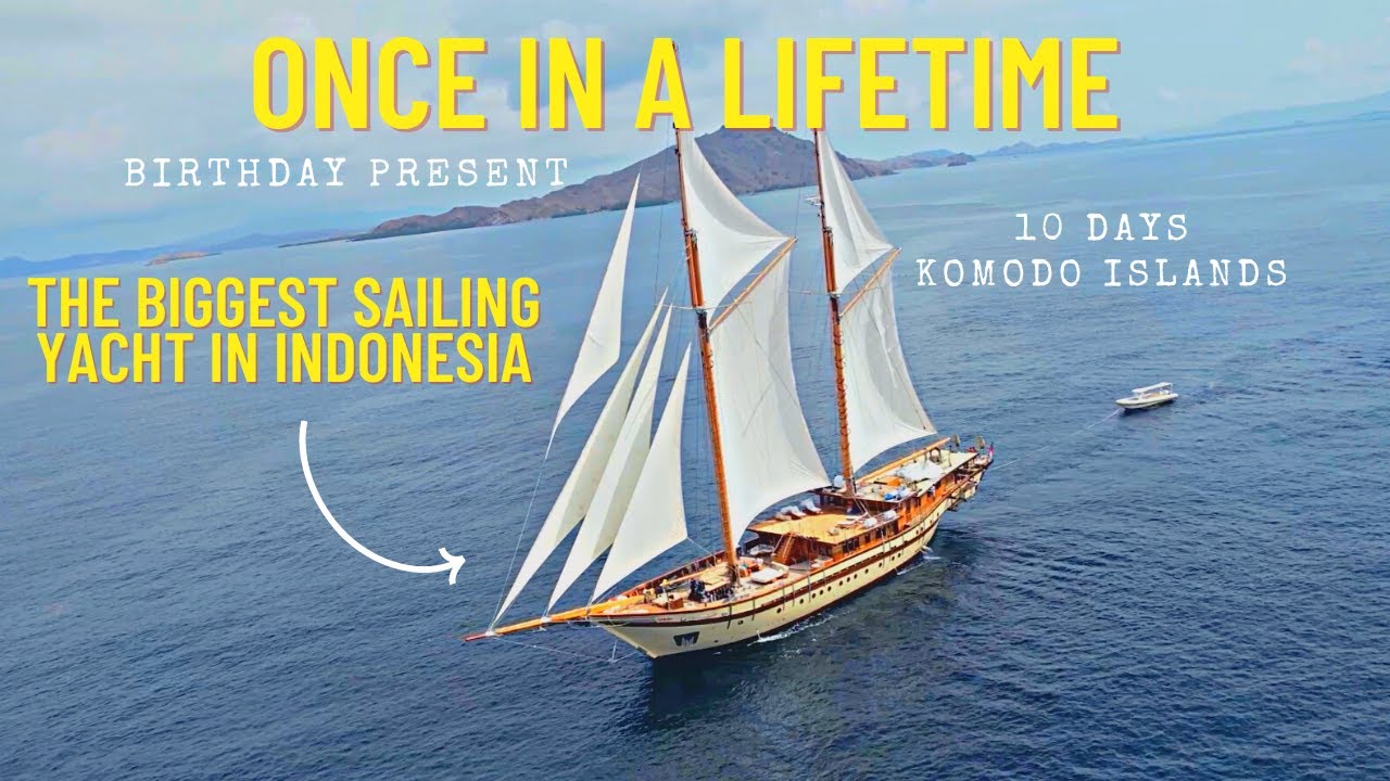 THE BIGGEST SAILING YACHT IN INDONESIA!! - YouTube