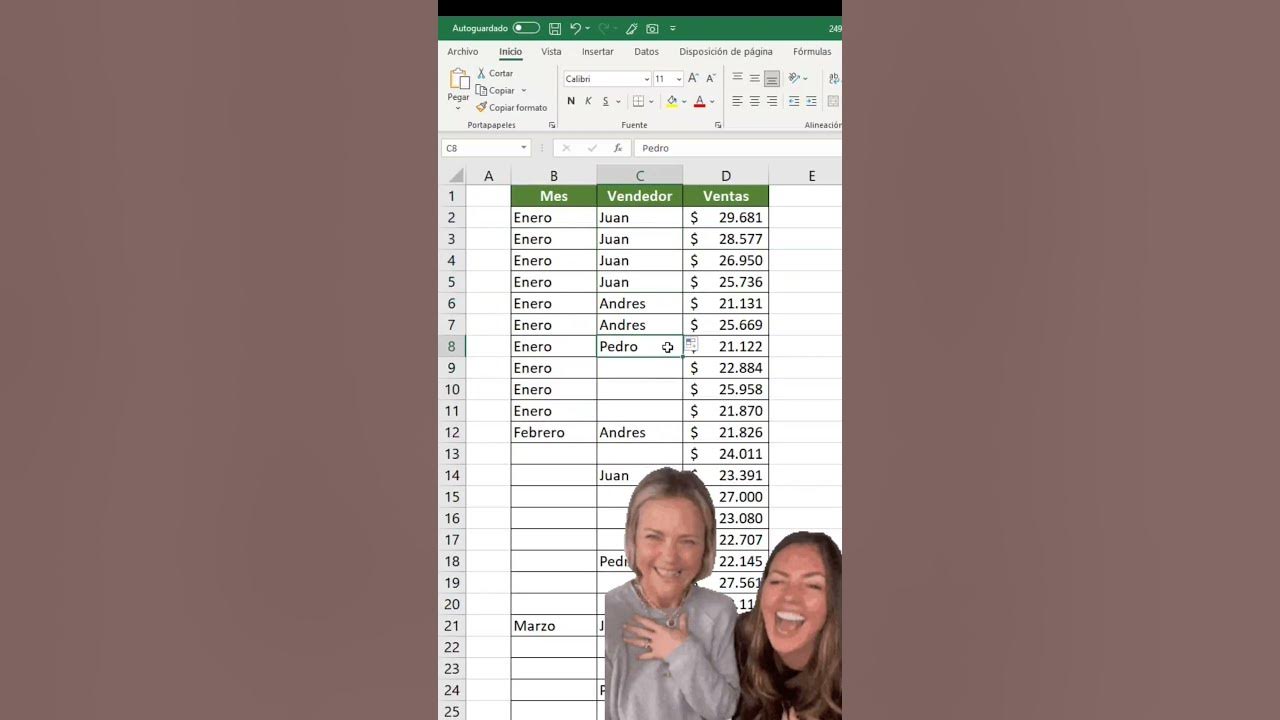 Autorellenar en Excel #superexcel #excel #tutorial - YouTube