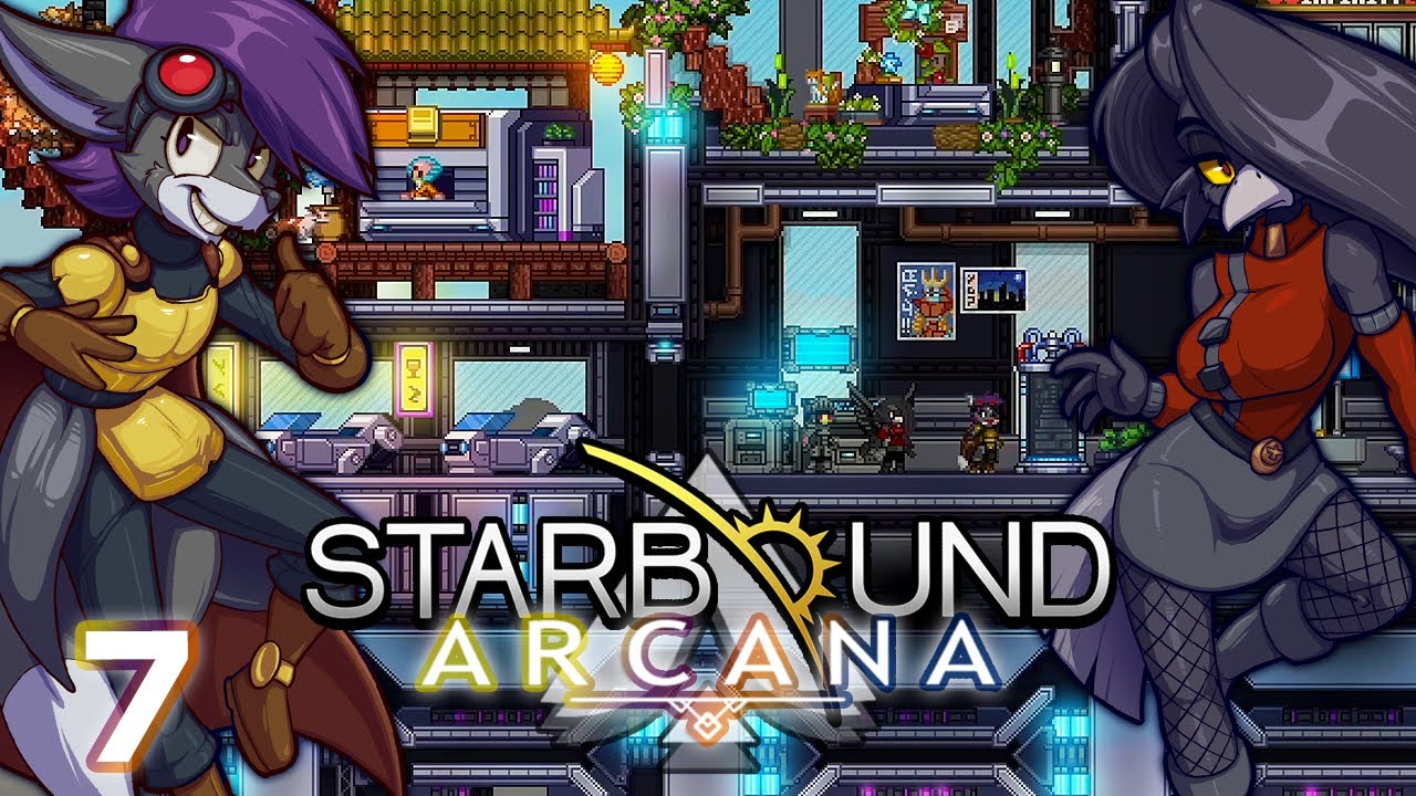 Starbound (Arcana) Part 7: Everything's Ferocious Down Here - YouTube
