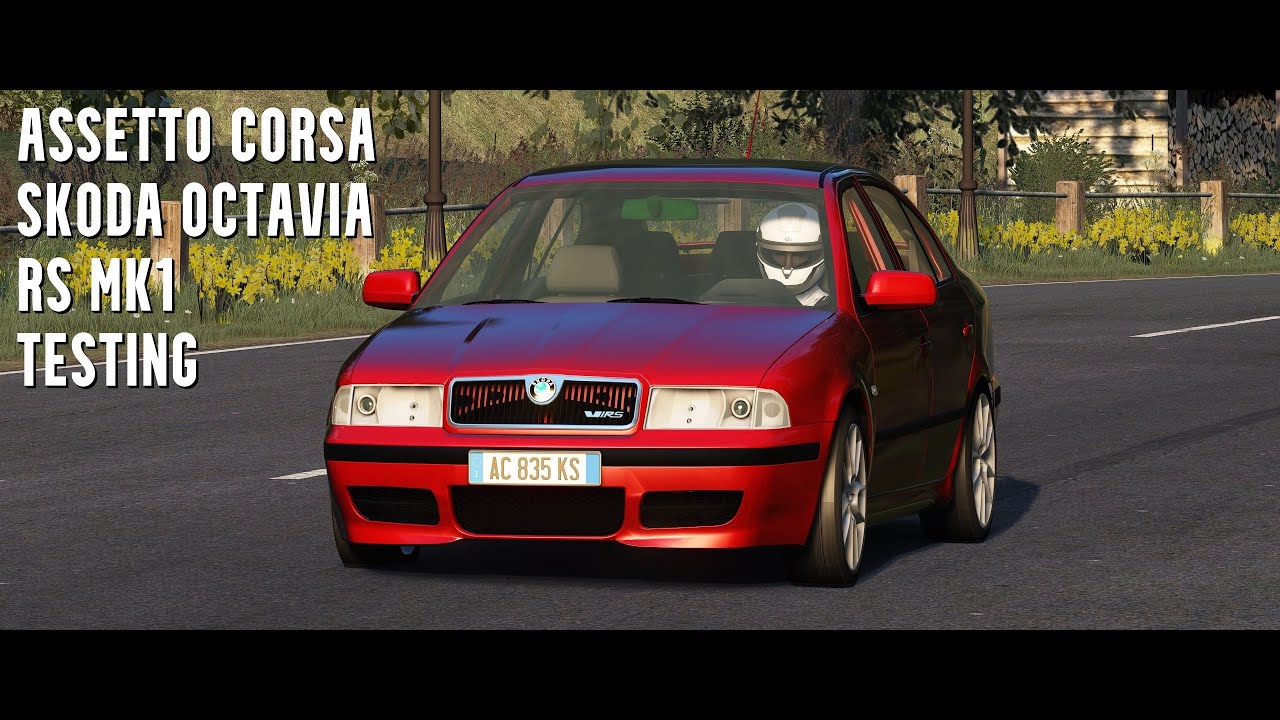 Assetto Corsa - Skoda Octavia MK1 RS - Testing - YouTube