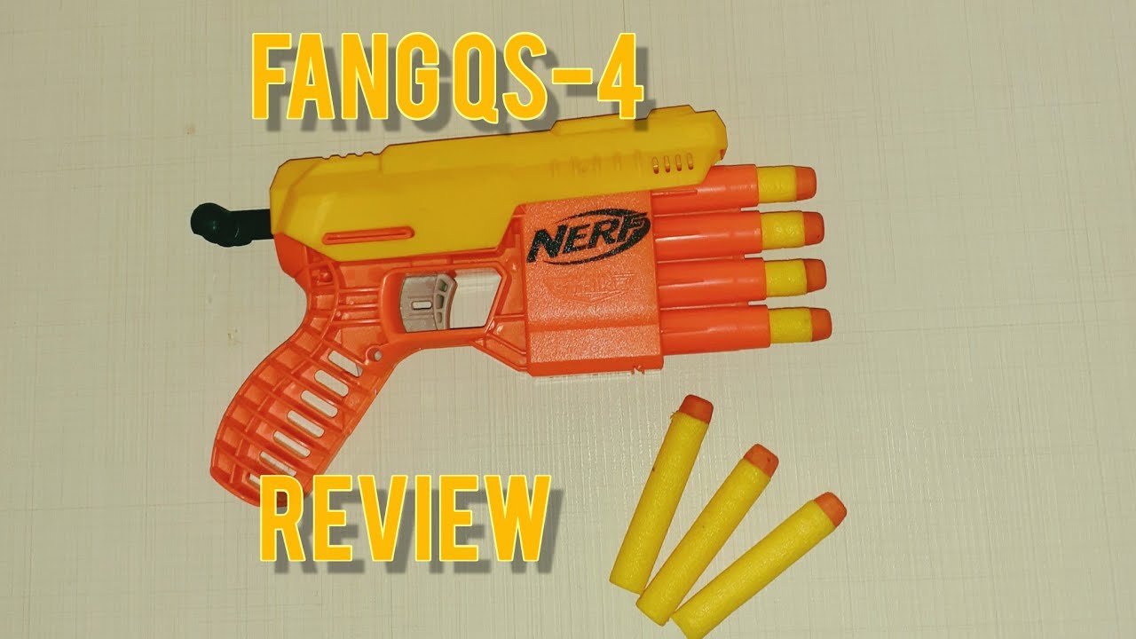 Análise da Nerf Alpha Strike Fang QS-4, será que ela é boa? - YouTube